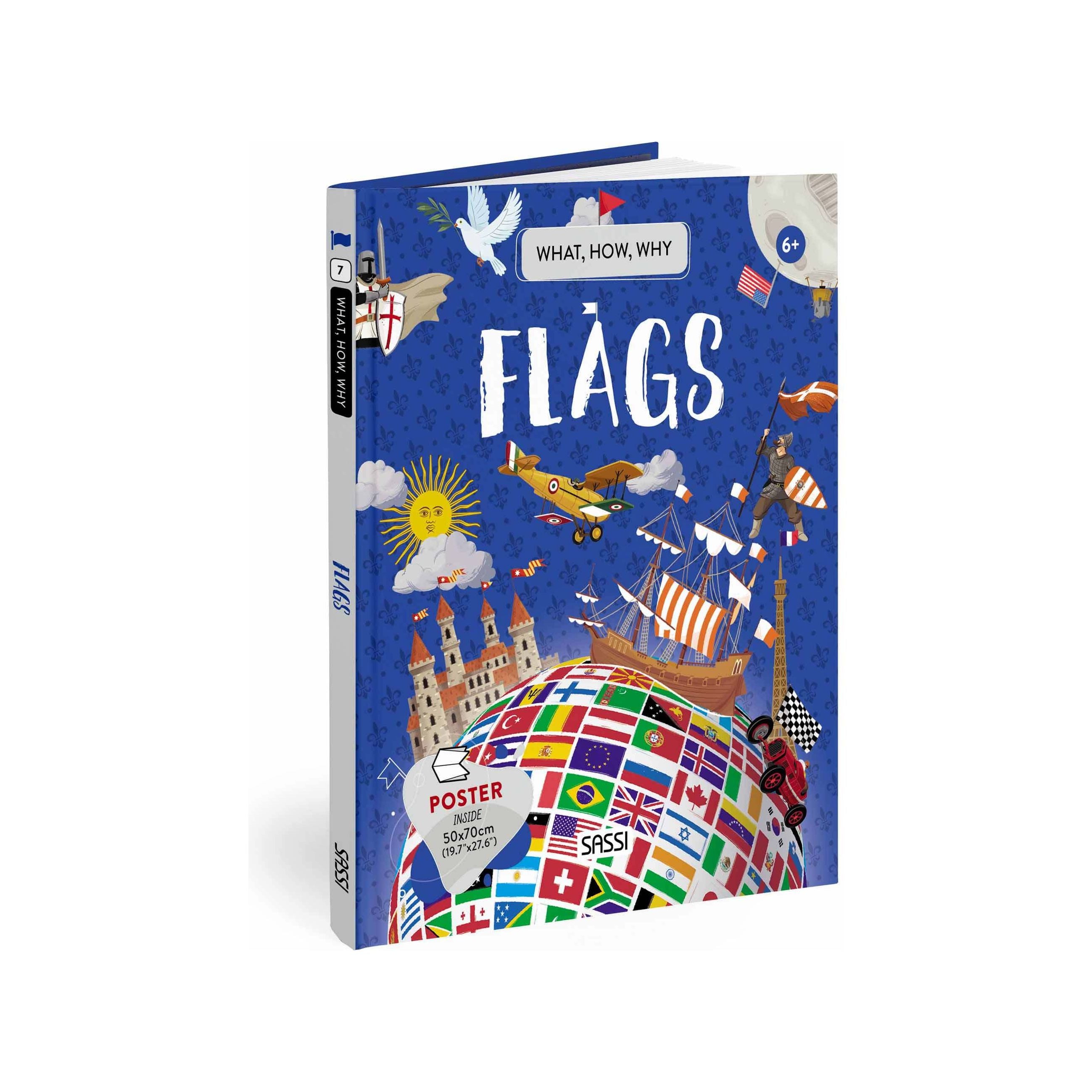 Sassi What How and Why Flags Book and Poster – Love To Spoil